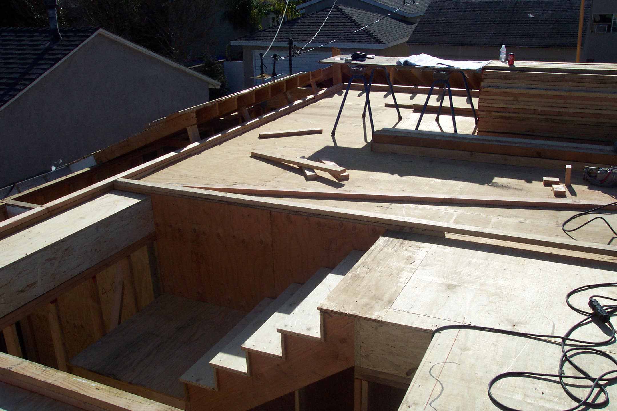 Stairway and Upper Floor Wall Layout